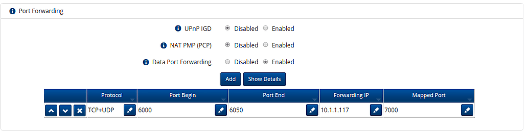 Port Forwarding and Port Mapping Configuration - ePMP - Cambium Community