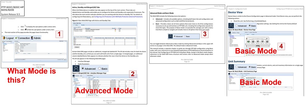 PTP 820 GUI Modes - PTP - Cambium Community